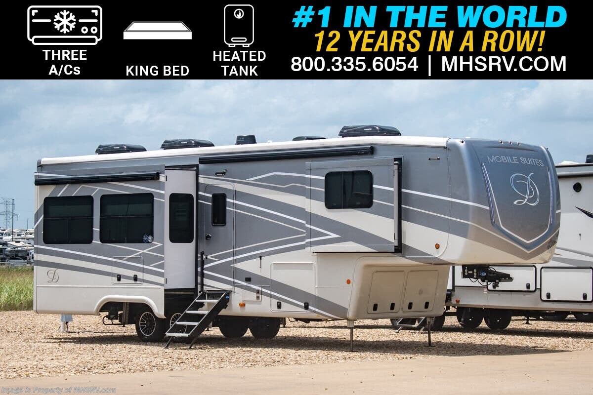 2025 DRV Mobile Suites 36RSSB3 Luxury 5th Wheel W/ King Bed, Heated ...