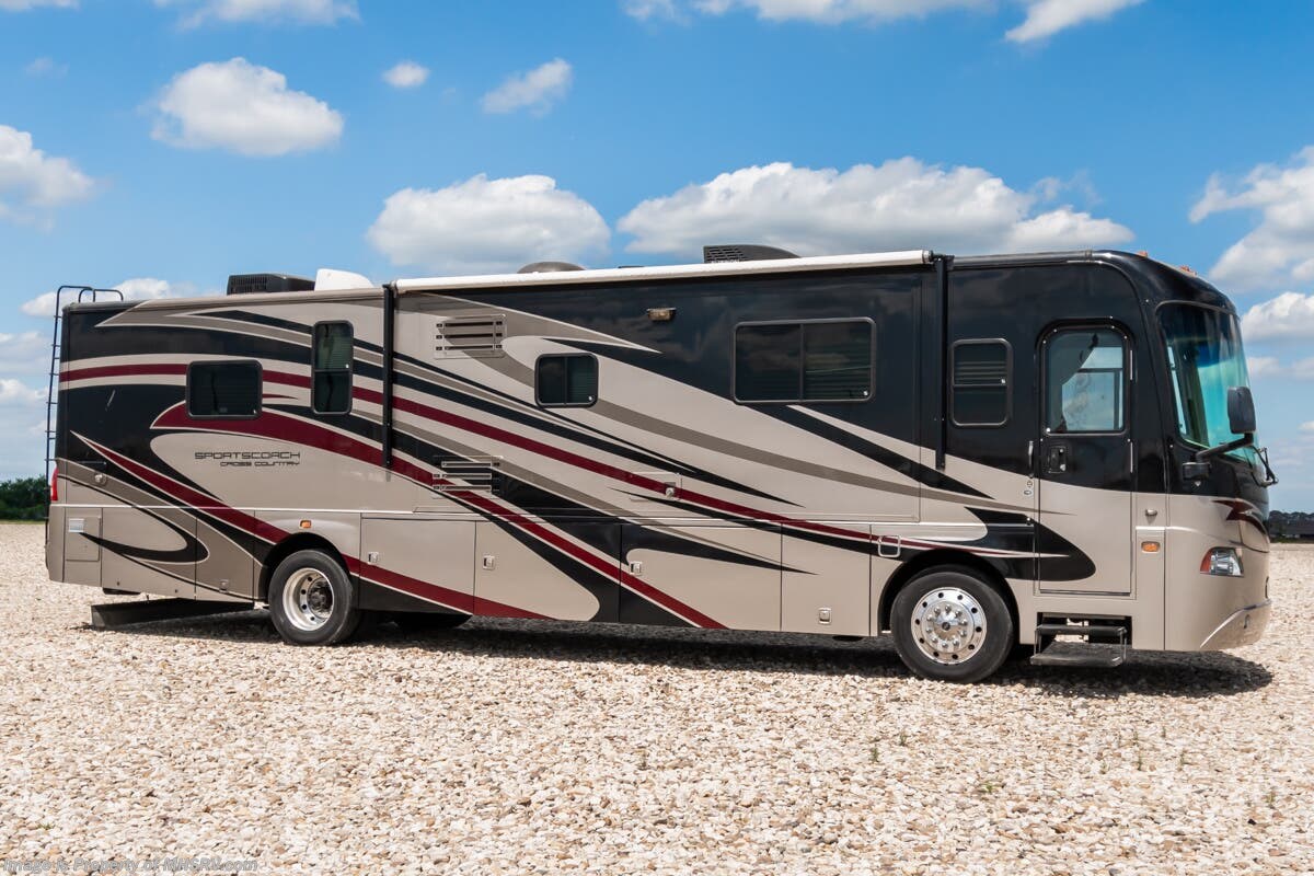 2011 Coachmen Sportscoach Cross Country SRS 390TS RV W/ Combo W/D, Alum ...