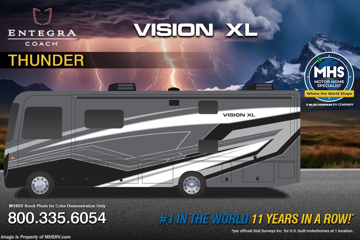 2026 Entegra Coach Vision XL 36C Bath & 1/2 W/ King Bed, OH Loft ...