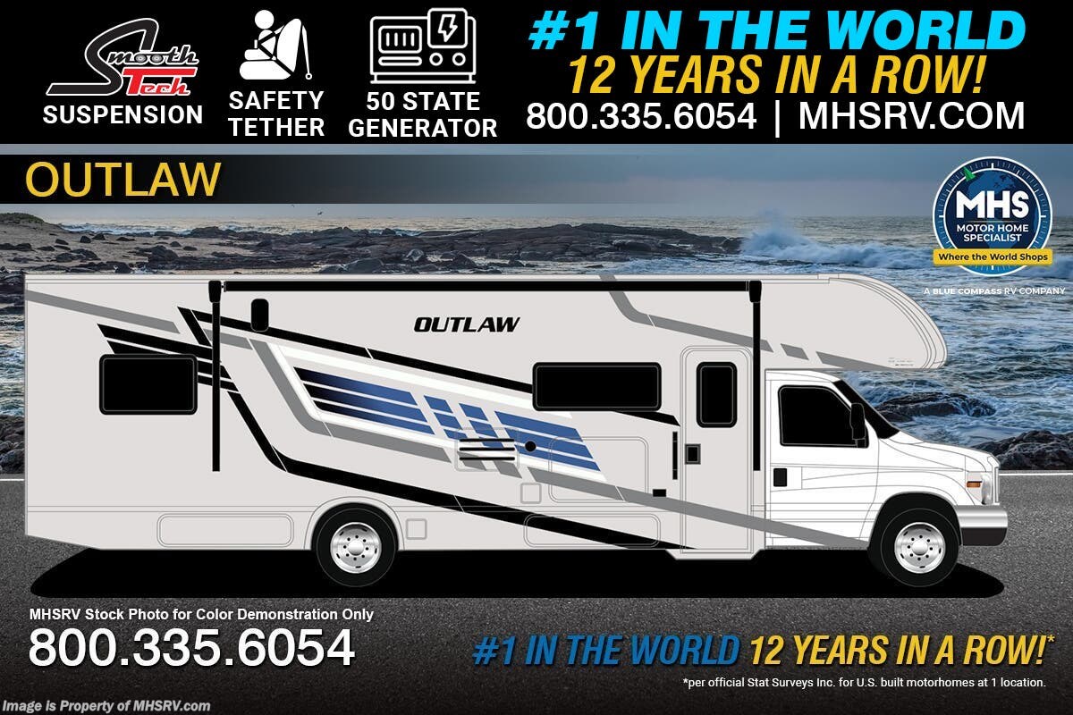 2026 Thor Motor Coach Outlaw Toy Hauler 29T Toy Hauler W/ SmoothTECH ...