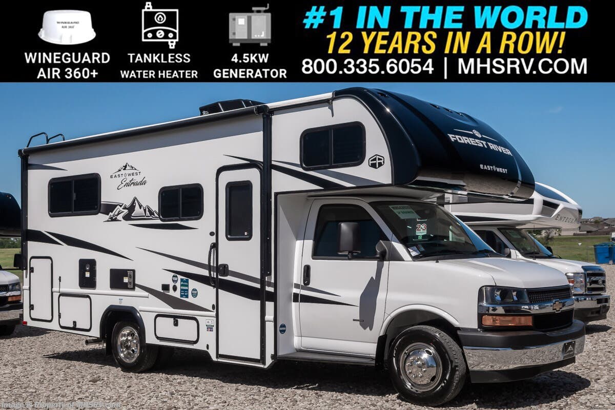 2026 East to West Entrada 210NS W/ 4.5KW Gen., 15K A/C W/ Heat Pump, Winegard, Azdel® Sidewalls ...