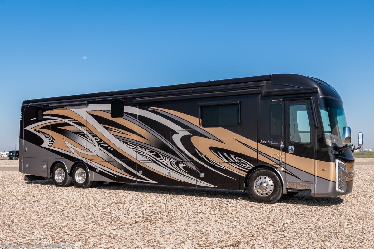 2020 Entegra Coach Aspire 44R Bath & 1/2 Bunk Model RV W/ Stack. W/D ...