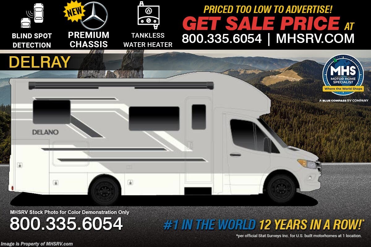 2026 Thor Motor Coach Delano Sprinter 24TT Sprinter Diesel RV/ Blind ...