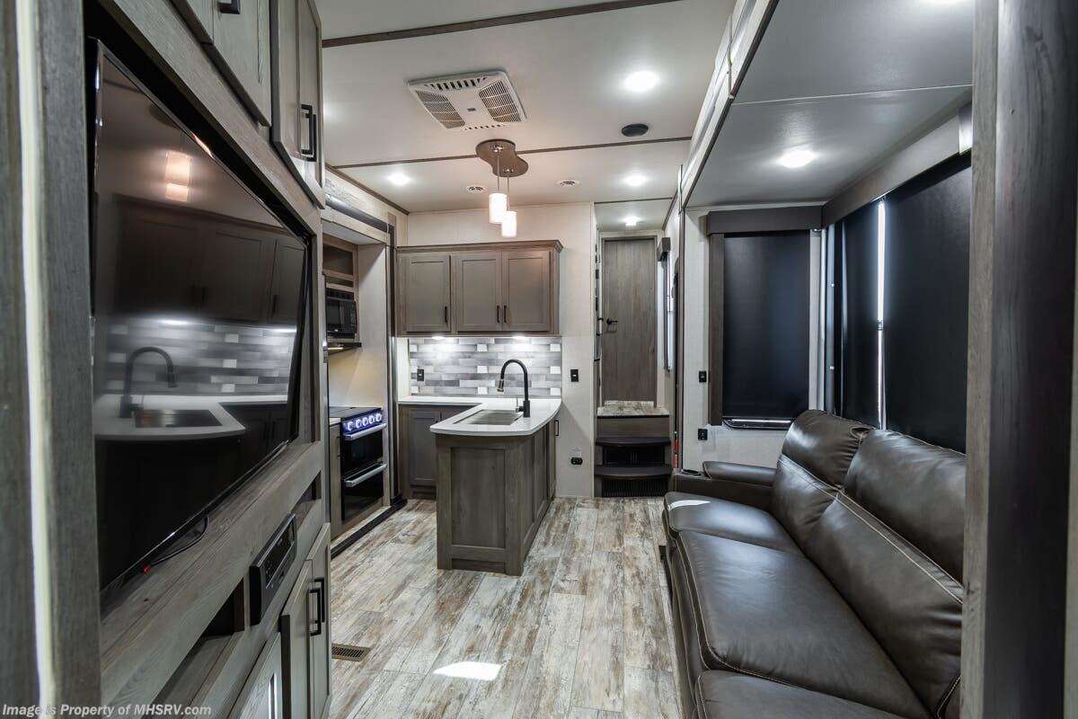 2021 Keystone Carbon 358 5th Wheel Toy Hauler W/ Theater Seats, King ...
