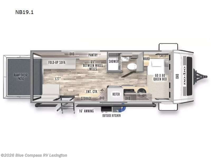 2024 Forest River No Boundaries NB19.1 RV for Sale in Lexington, KY ...