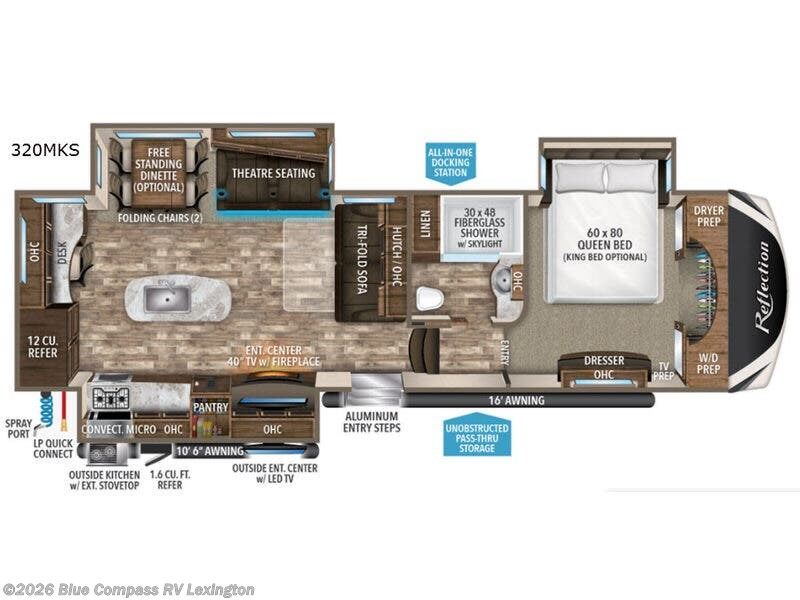 2019 Grand Design Reflection 320MKS RV for Sale in Georgetown, KY 40324 ...