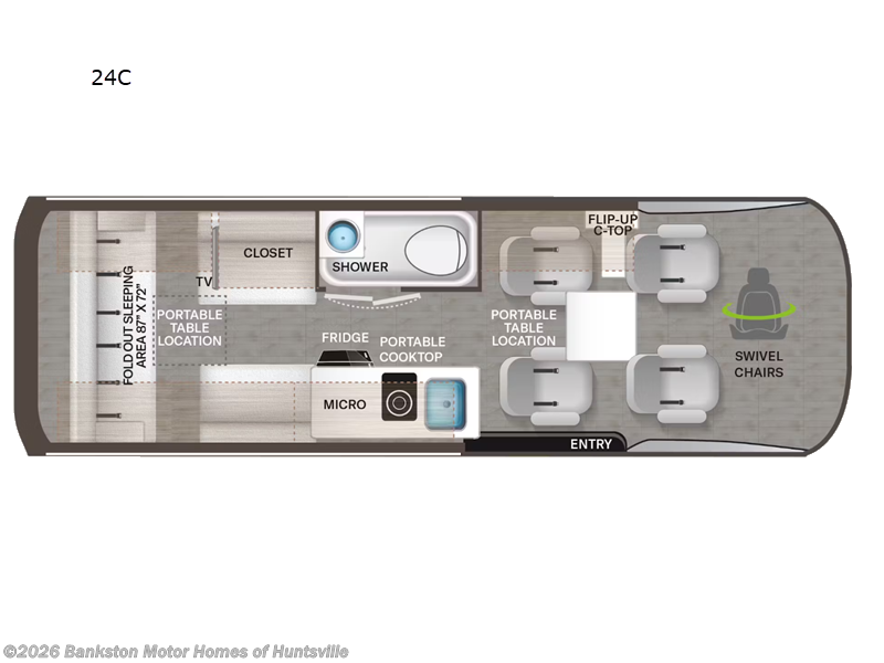 2025 Thor Motor Coach Sanctuary 24C RV for Sale in Huntsville, AL 35816 ...