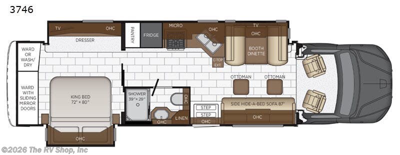 2021 Newmar Super Star 3746 RV for Sale in Baton Rouge, LA 70819 ...