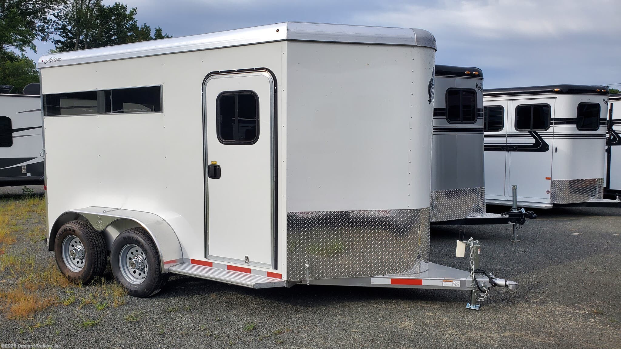 2025 Adam Trailers Rustler 2-Horse