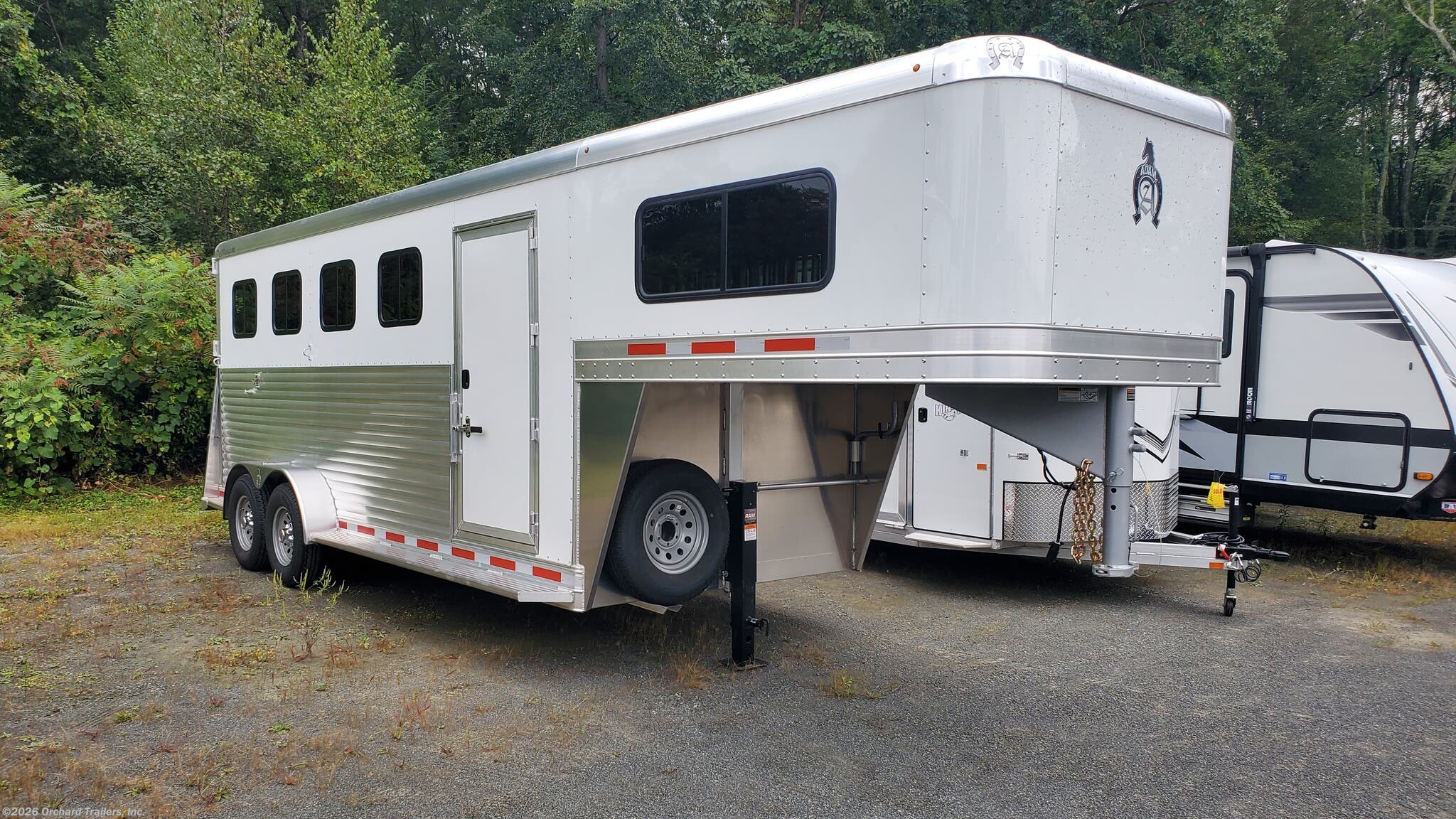 6x19 Horse Trailer for sale | New Adam Trailers Pro-Racer +1 | TrailersUSA
