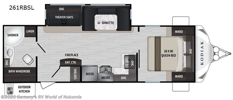 2019 Dutchmen Kodiak 261RBSL RV for Sale in Nokomis, FL 34275 | 23030A ...
