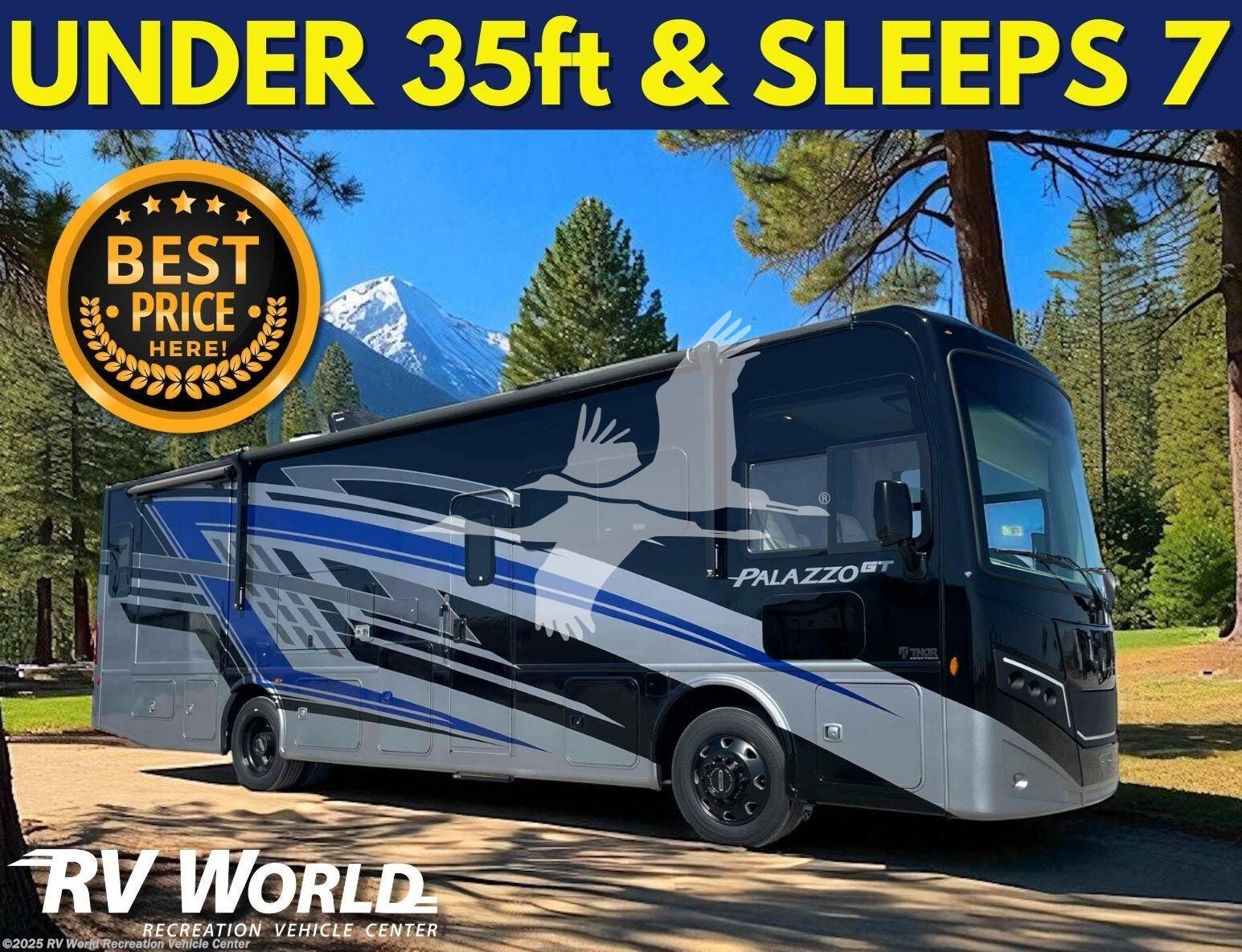 2025 Thor Motor Coach Palazzo GT 33.5 RV for Sale in Yuma, AZ 85365 | TH18776 | RVUSA.com ...