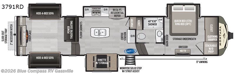 2020 Keystone Montana 3791RD RV for Sale in Gassville, AR 72635 ...