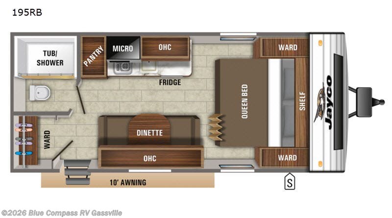 2019 Jayco Jay Flight SLX 7 195RB RV for Sale in Gassville, AR 72635 ...
