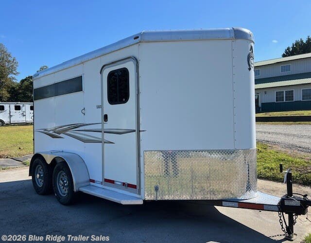6x11 Horse Trailer for sale | Used Adam Trailers 2H BP SL w/Dress, 7'x6 ...