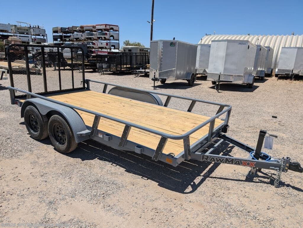 6x14 Utility Trailer for sale | New RawMaxx 83x14 T/A UTX Utility ...