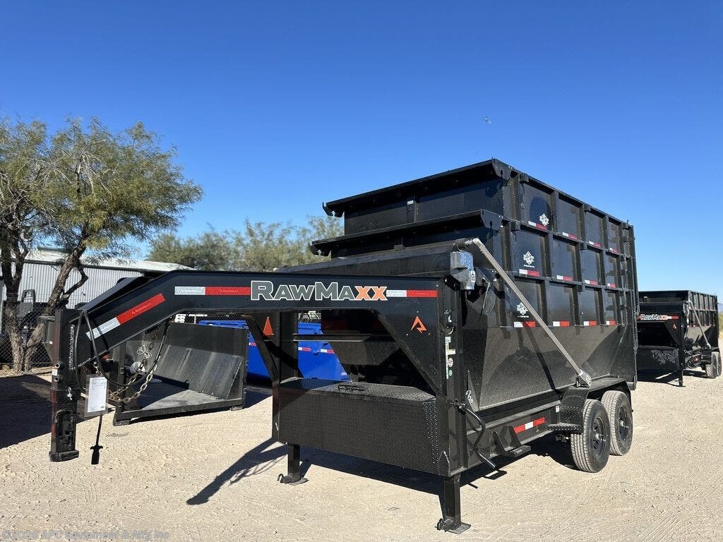 6x14 Cargo Trailer for sale | New RawMaxx 83X14 RDX 14K 3-Bin Pack Roll ...