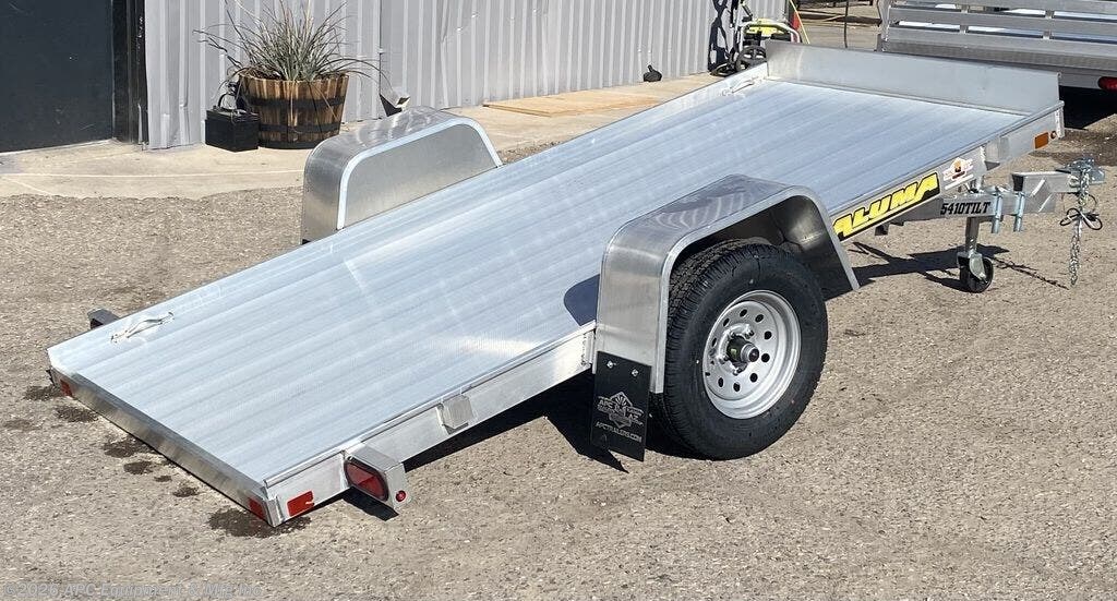 4x10 Tilt Deck Trailer for sale | New Aluma 5410 S/A Tilt 54"x10 ...