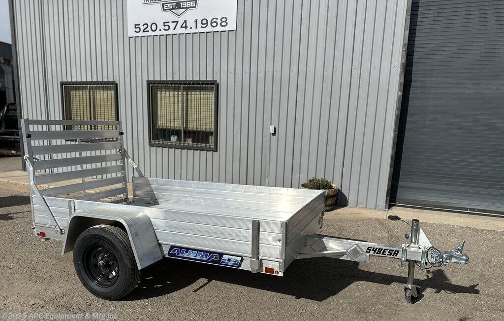 Utility Trailer for sale | New Aluma 548ESA-S-TG 54"x8' S/A Alumninum ...