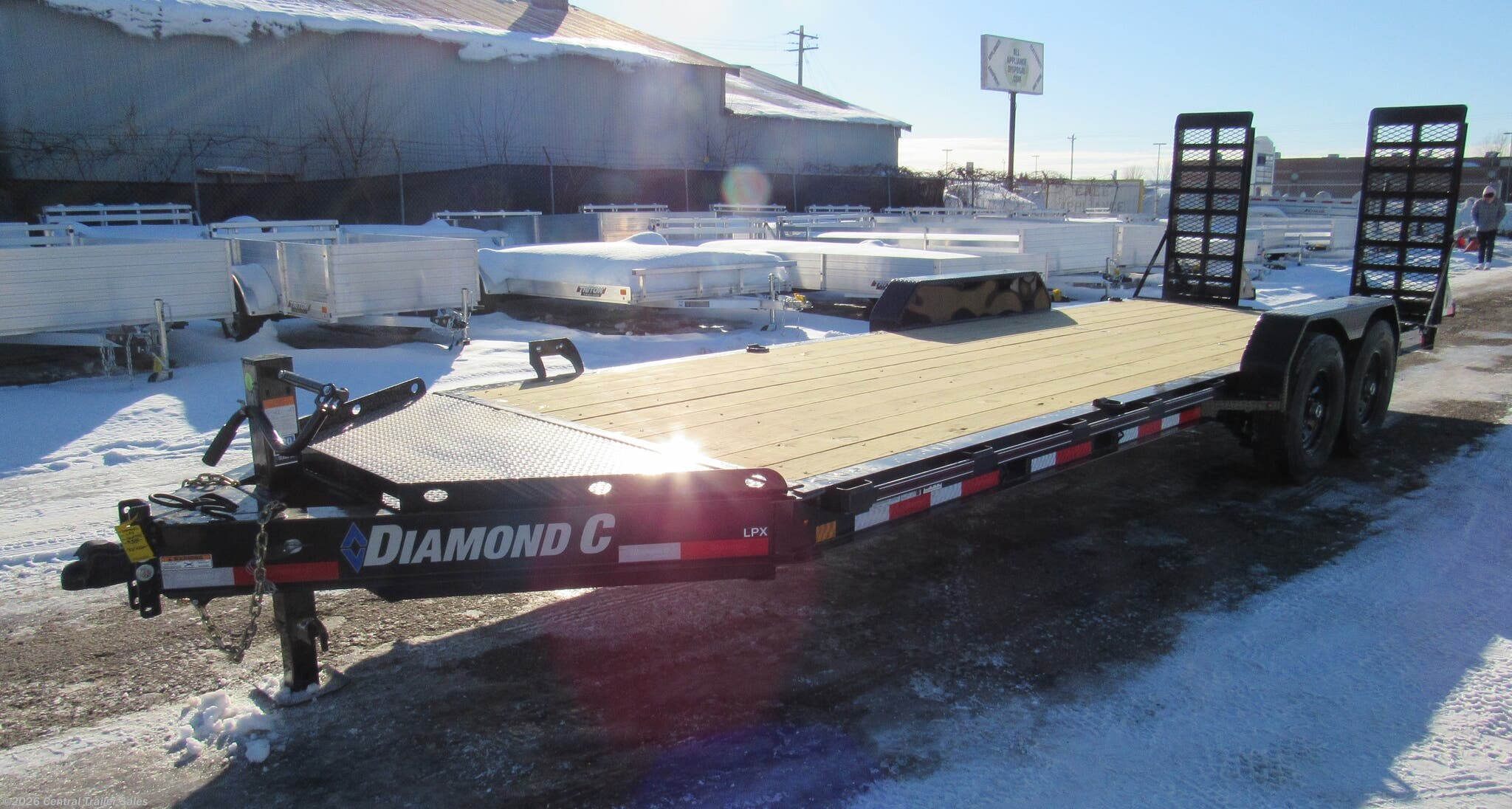 2023 Diamond C LPX 207 Low Profile Equipment Trailer