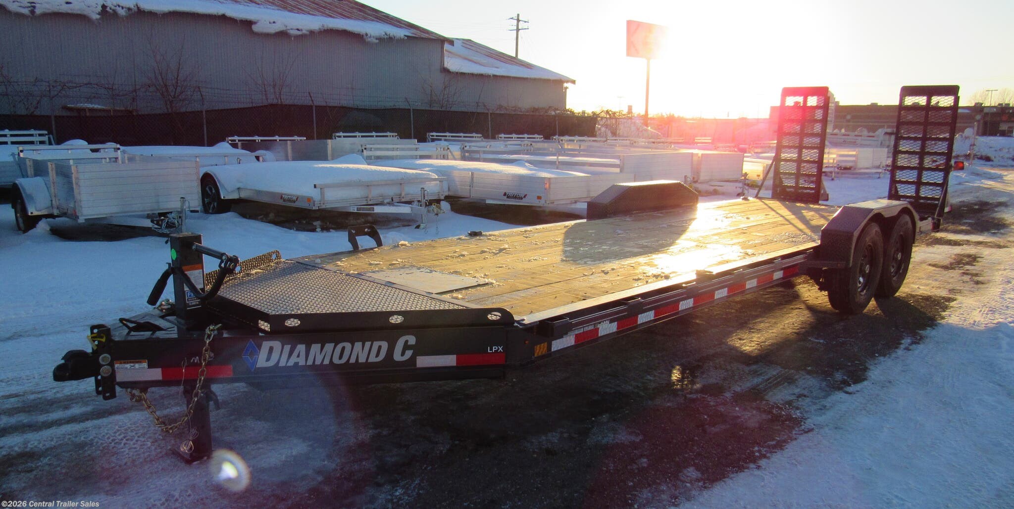 2023 Diamond C LPX 207 Low Profile Equipment Trailer