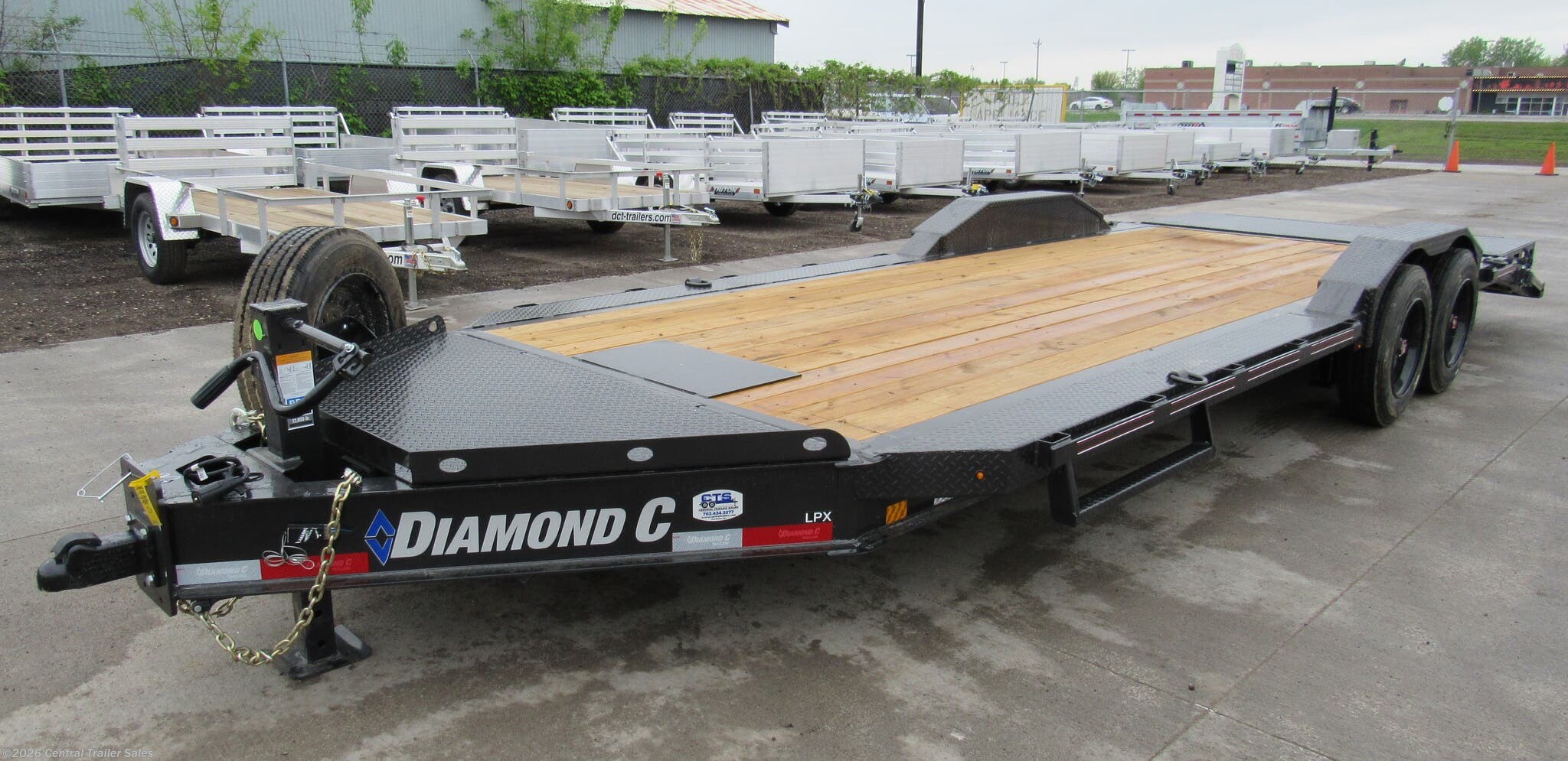 2023 Diamond C LPX 208 Low Profile Equipment Trailer