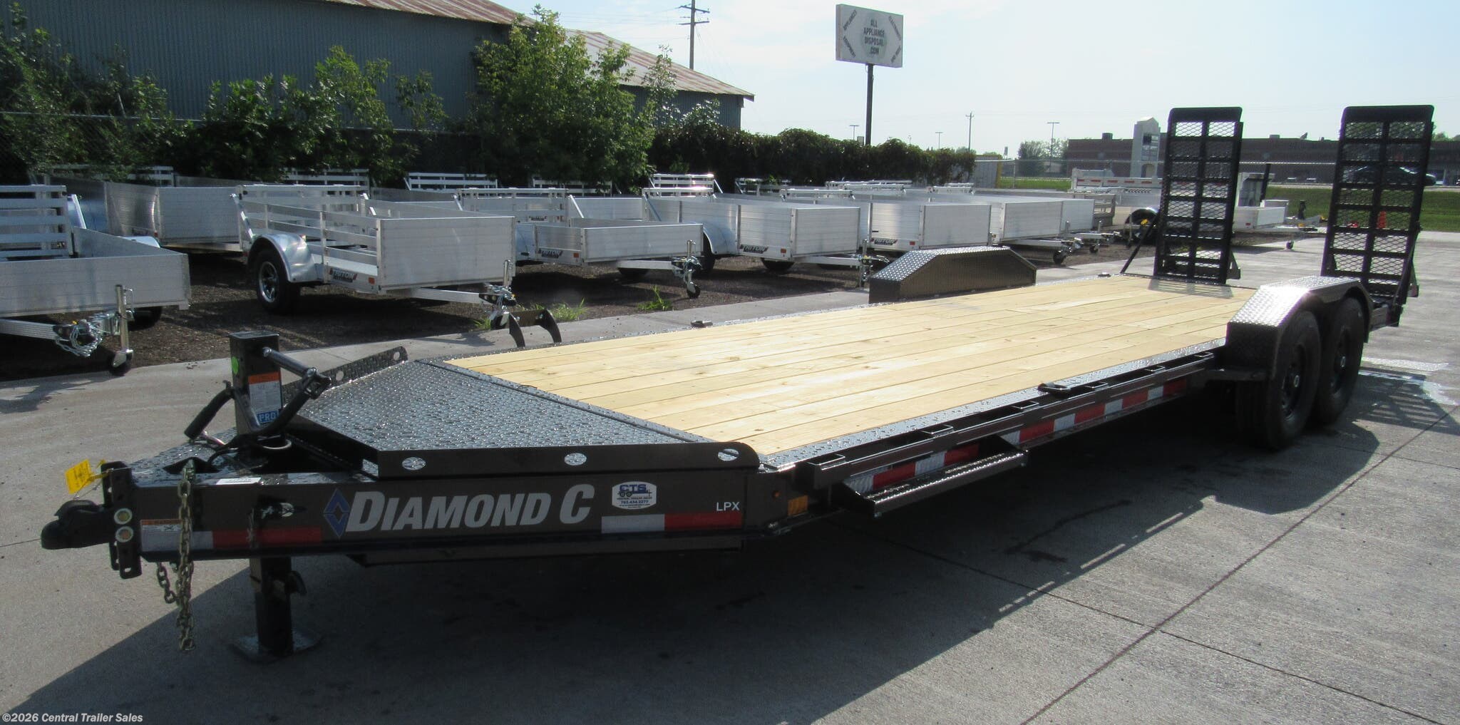 2023 Diamond C LPX 207 Low Profile Equipment Trailer