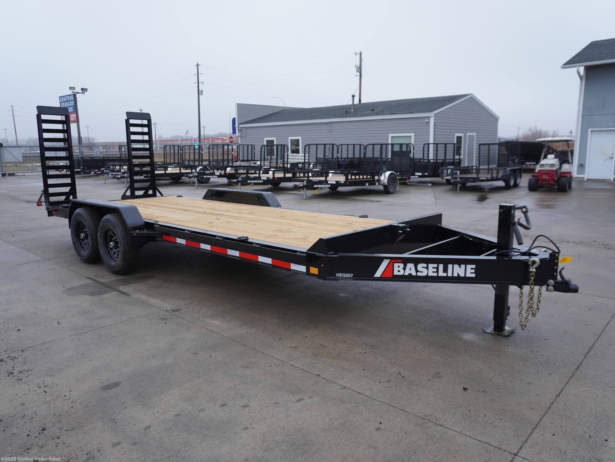 2025 Diamond C Baseline HEQ207 20ft Equipment Trailer - 14K GVWR