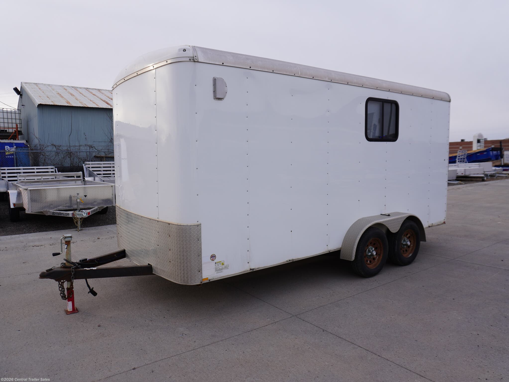 2013 Mirage Trailers 7X16FT Enclosed Cargo Trailer, 7k GVWR