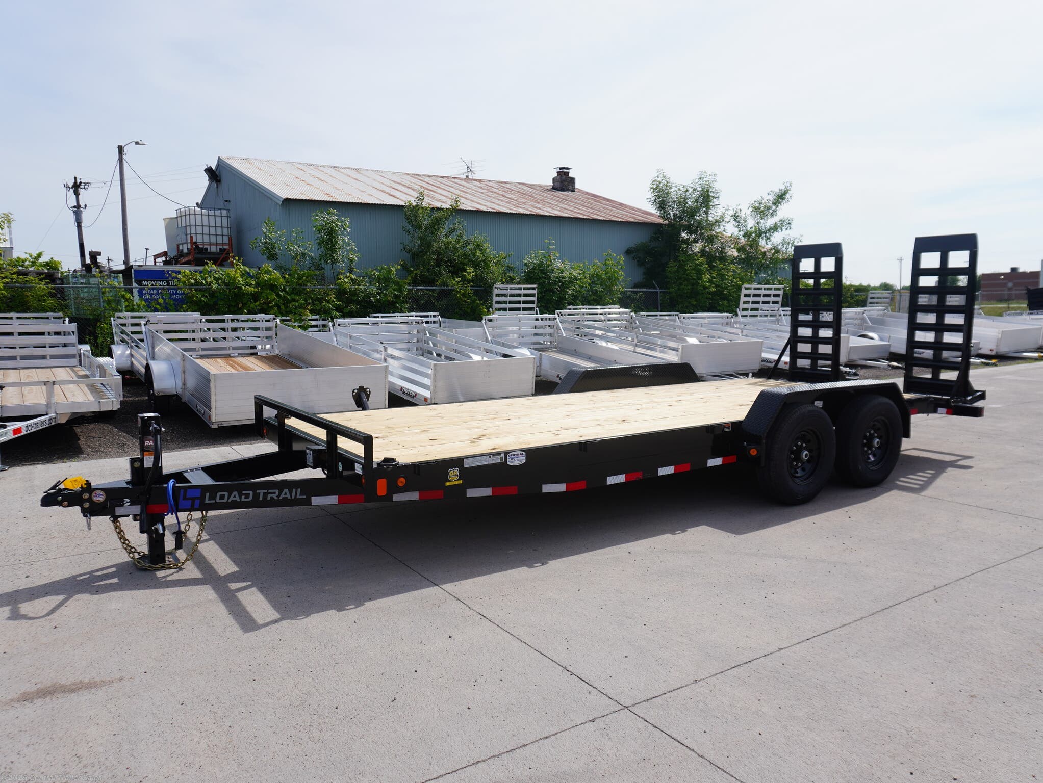 6x20 Equipment Trailer for sale | New Load Trail CH 20ft Equipment Trailer | TrailersUSA