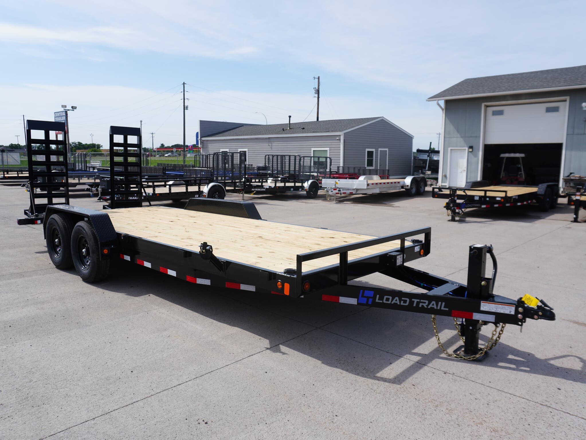 6x20 Equipment Trailer for sale | New Load Trail CH 20ft Equipment Trailer | TrailersUSA