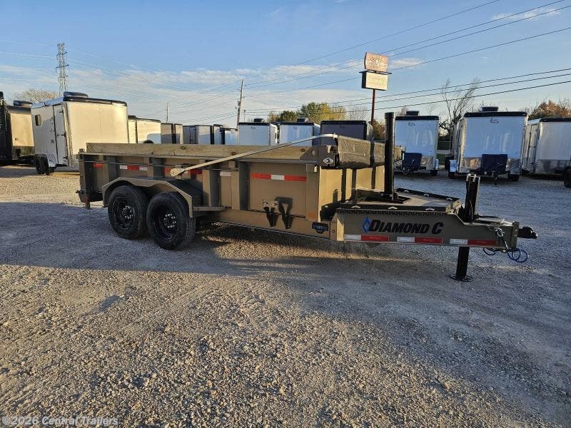 6x14 Dump Trailer for sale | New Diamond C LPT-207 Dump Trailer ...