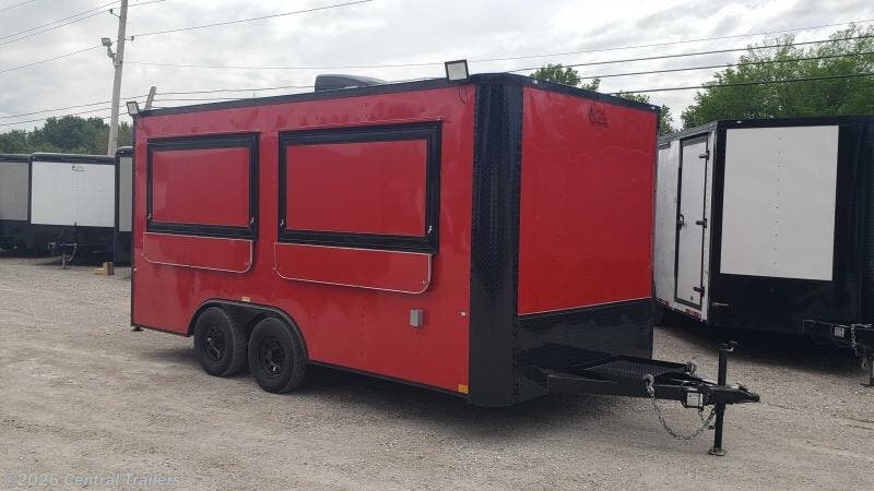 2025 Cargo Craft Cargo Craft 8.5x16 Dual Window Concession Trailer