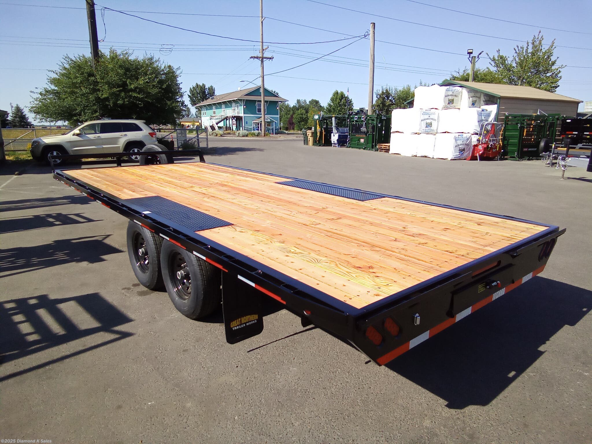 8x20 Deckover/Flat Deck Trailer for sale | New Great Northern Deck Over ...