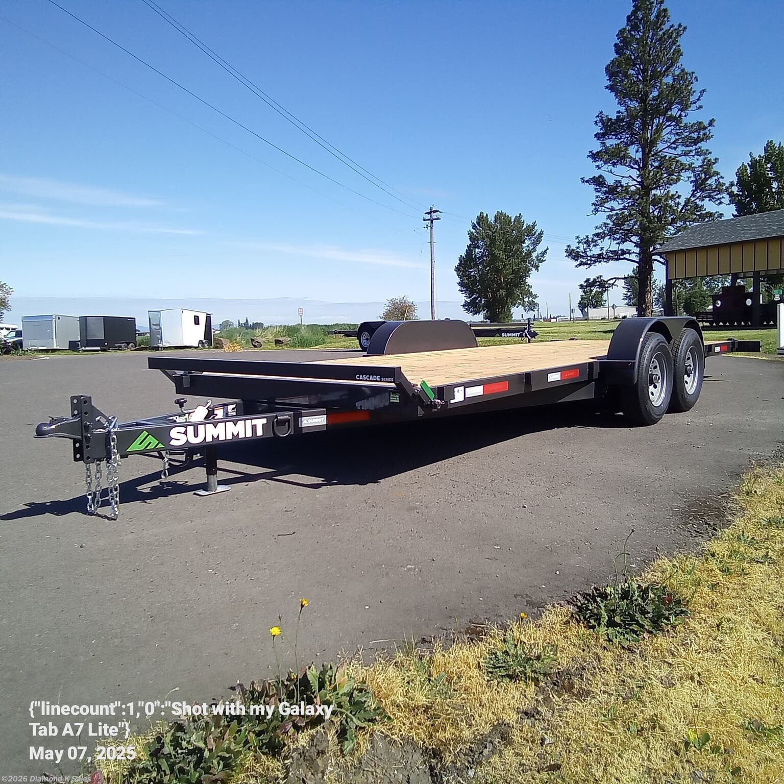 2026 Summit Trailer Cascade 7' X 20' 10K Carhauler