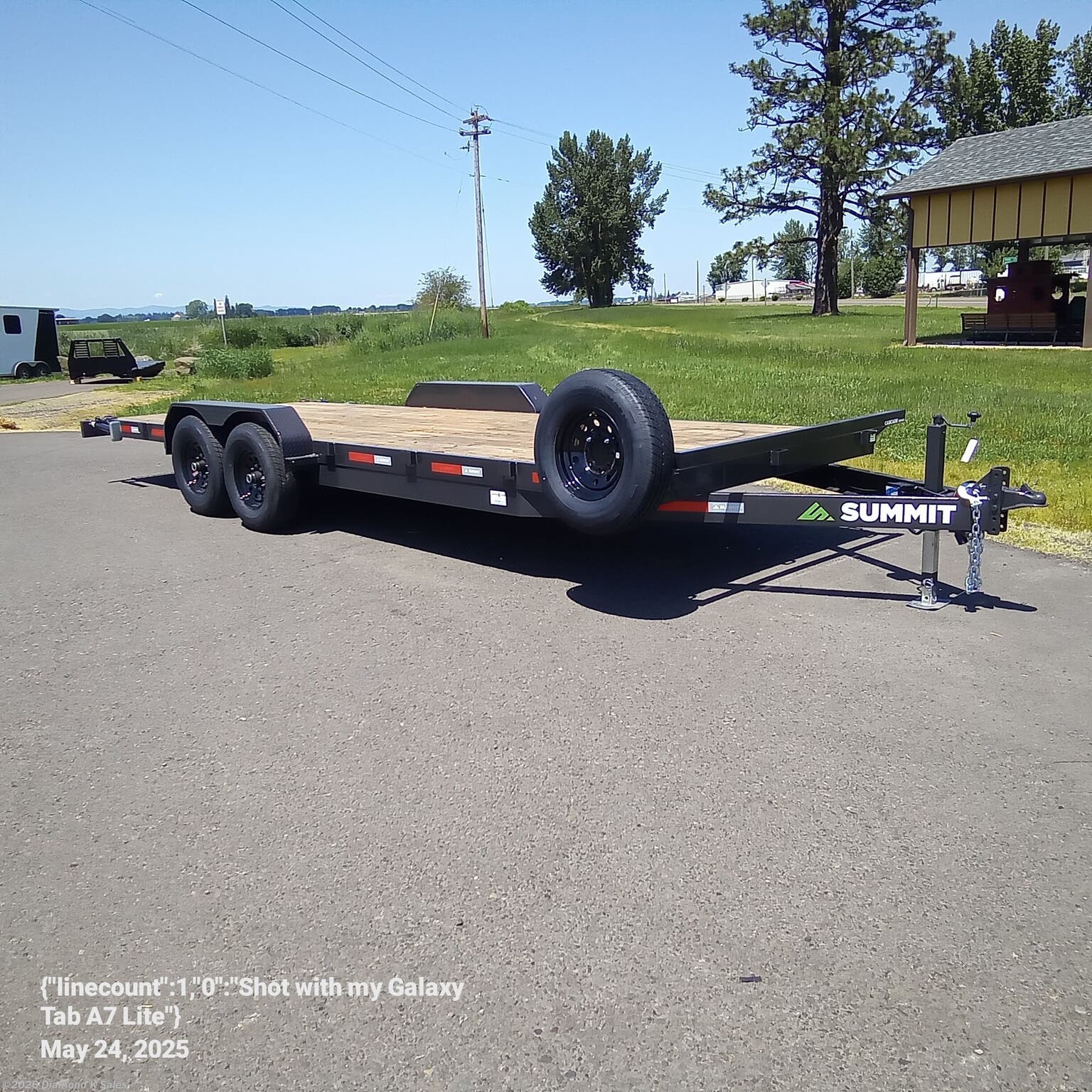 2026 Summit Trailer Cascade 7' X 22' 14K Carhauler