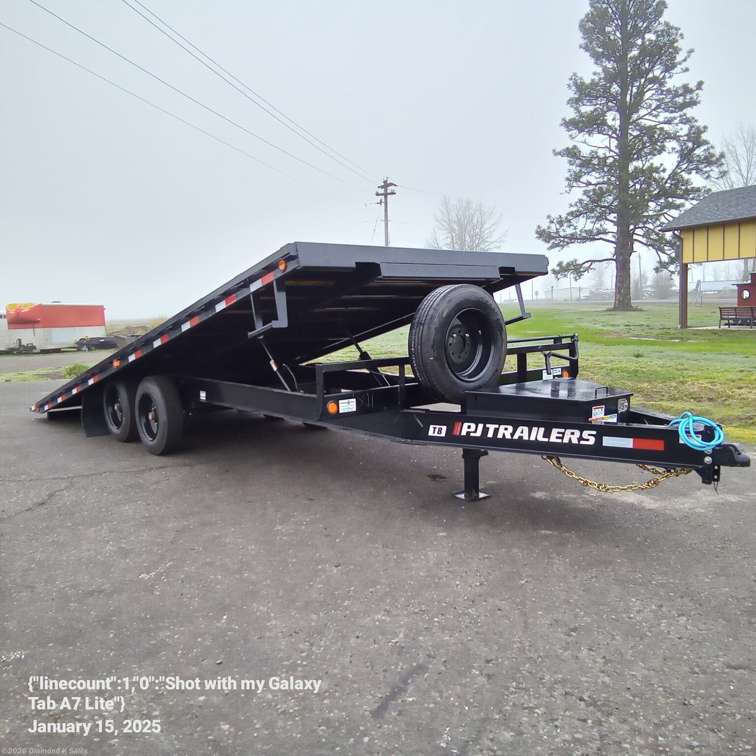 2026 PJ Trailers Tilt T8 102" X 22' 16K