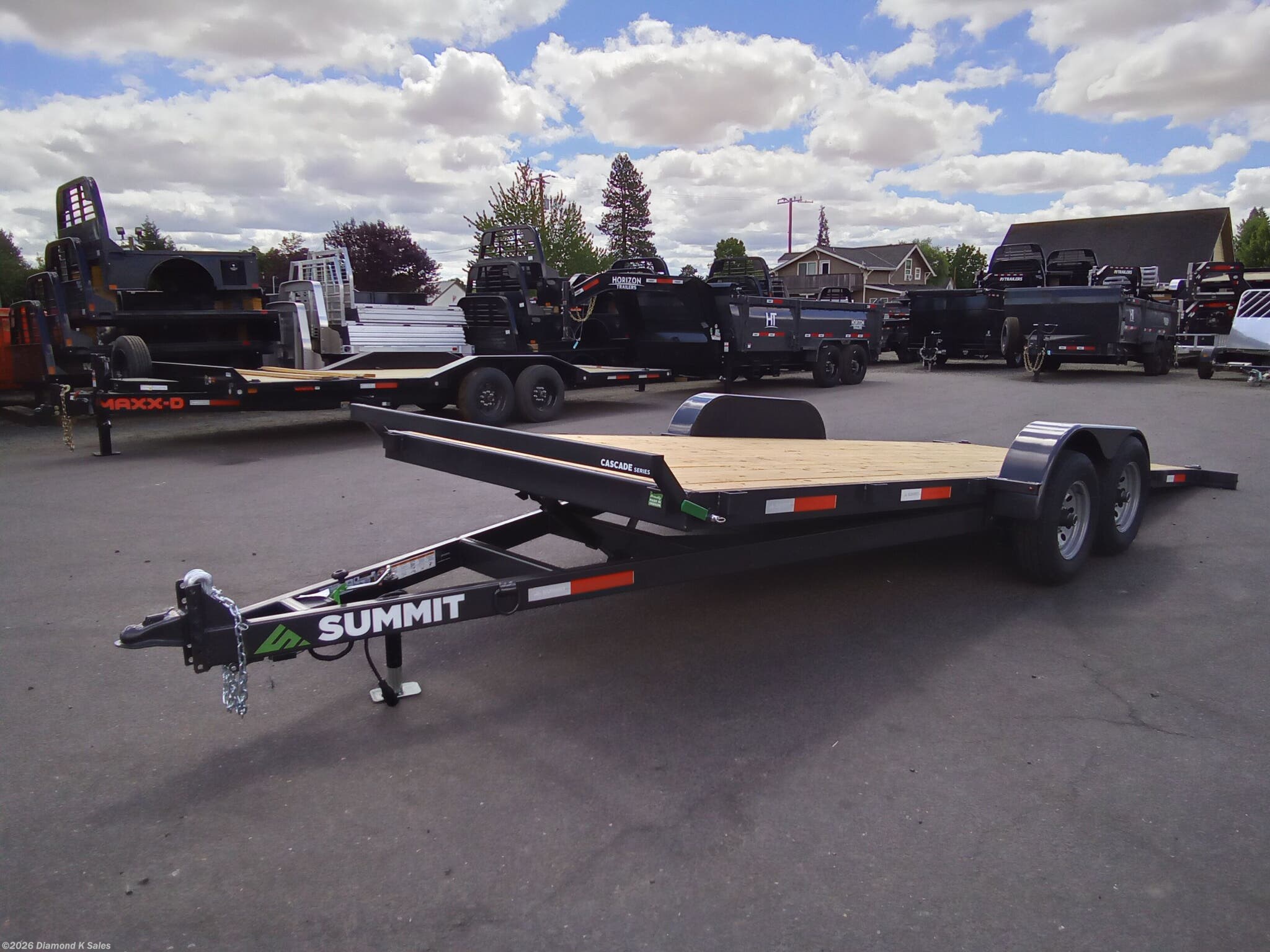 2026 Summit Trailer Cascade 7' X 16' 10K Tilt