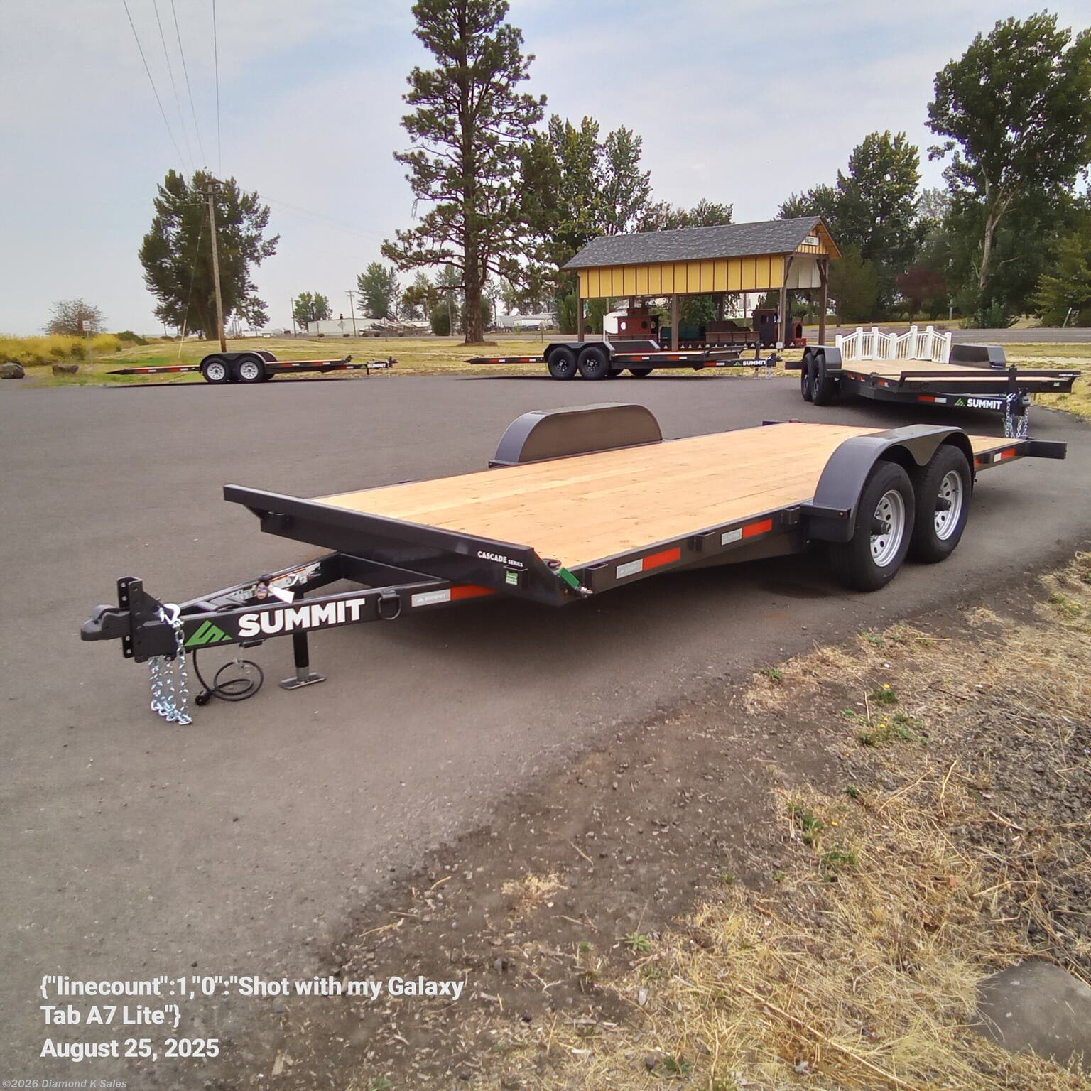 2026 Summit Trailer Cascade 7' X 18' 7K