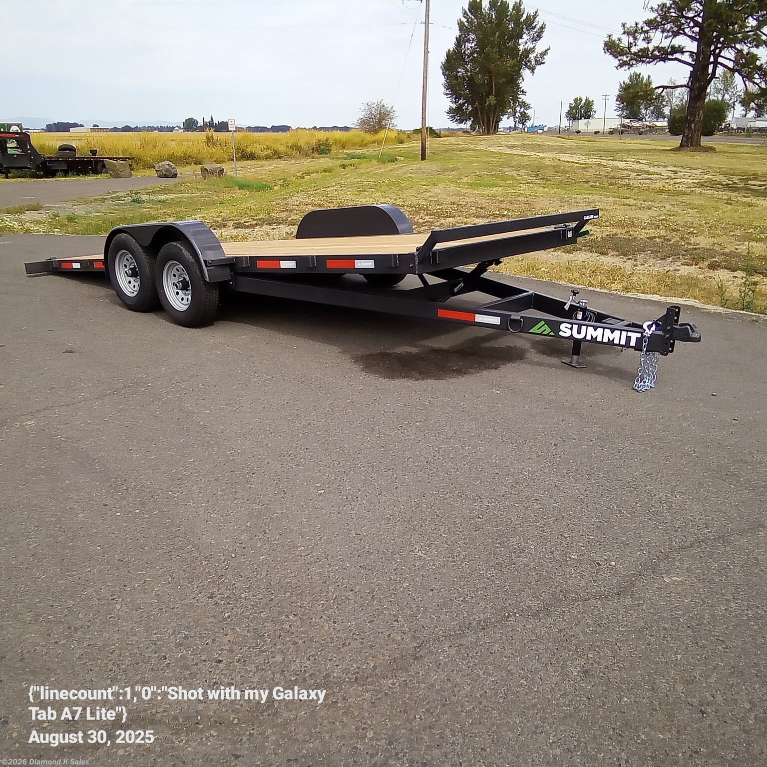 2026 Summit Trailer Cascade 7' X 18' 10K