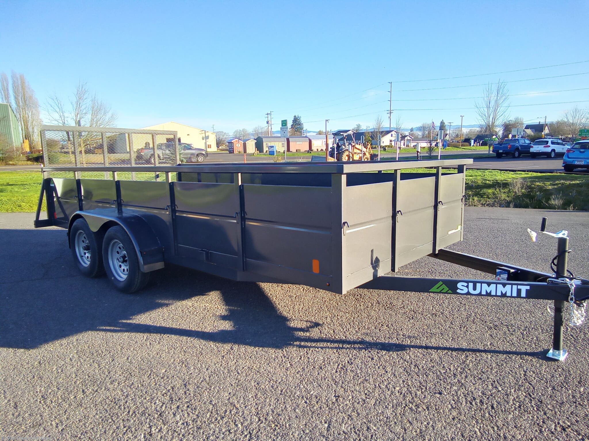 2026 Summit Trailer Cascade 7' X 16' 7K LANDSCAPE