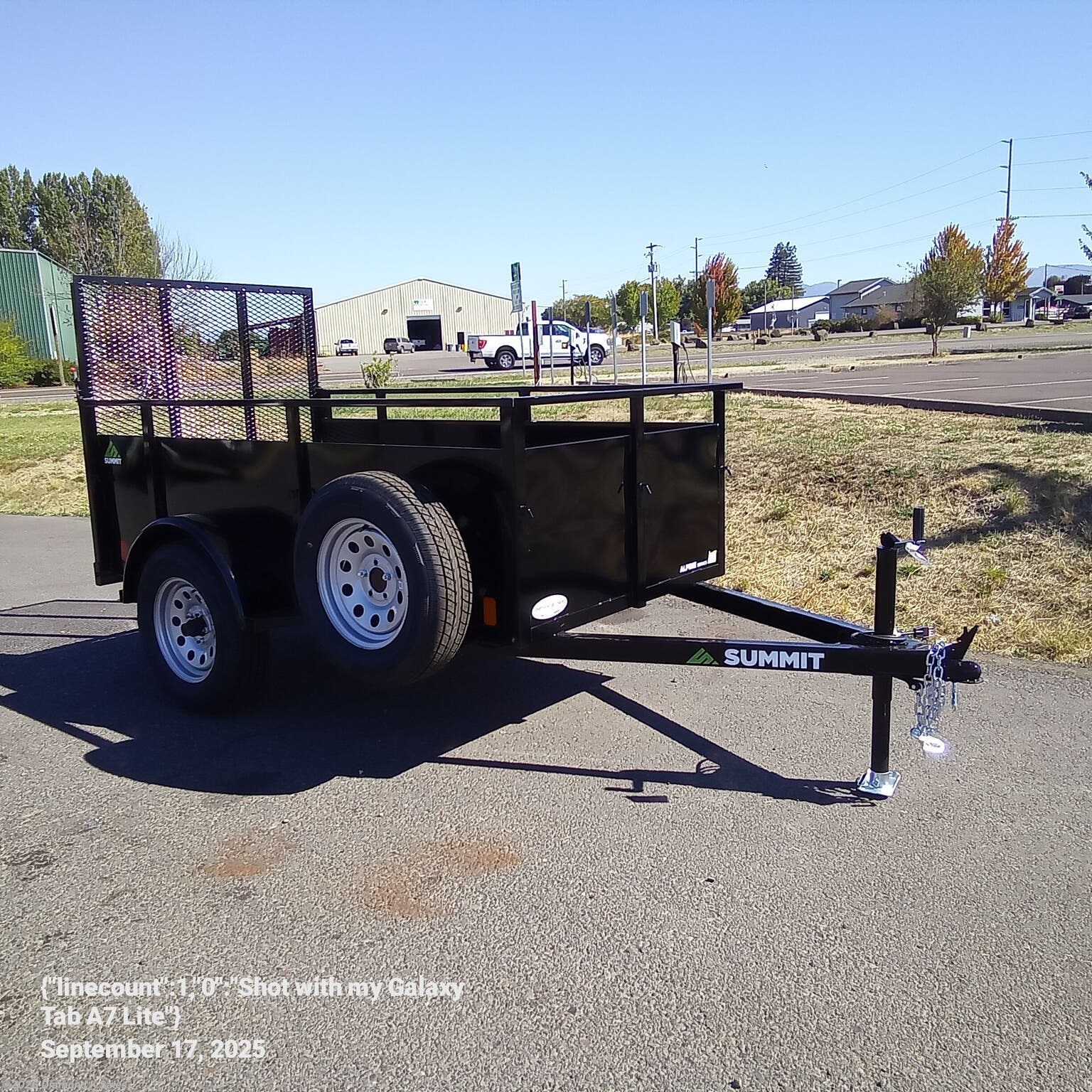 2026 Summit Trailer Alpine 4 X 8 3k Landscape