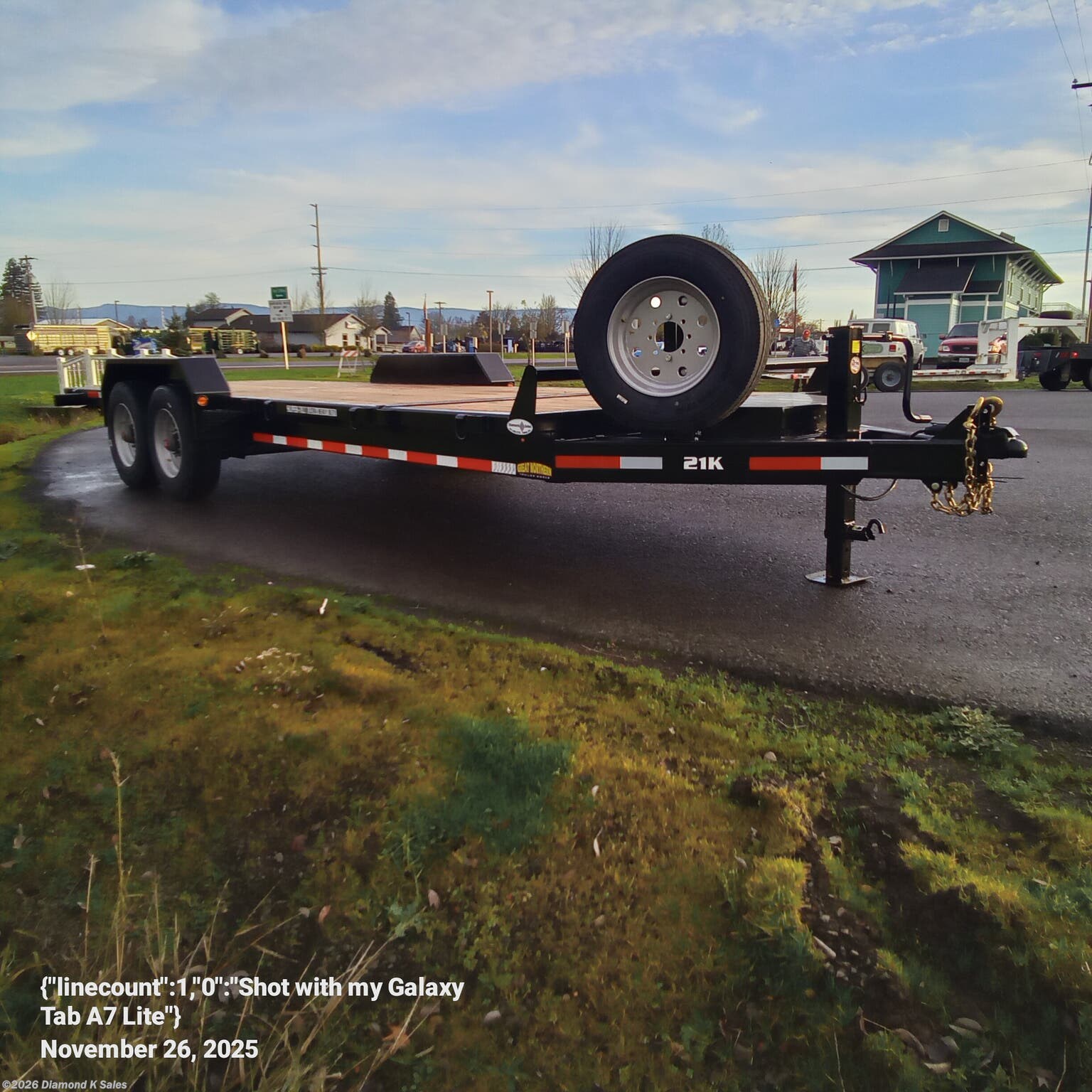 2025 Great Northern 82" X 22' 21K 18" tilt with 4' stationary