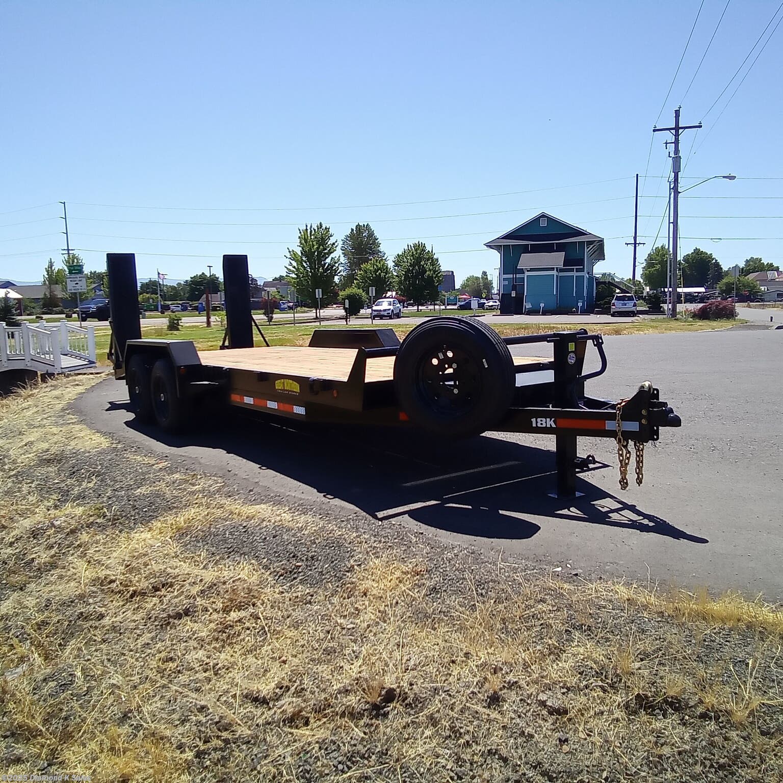 7x20 Equipment Trailer for sale | New Great Northern 7' X 20' 18K ...