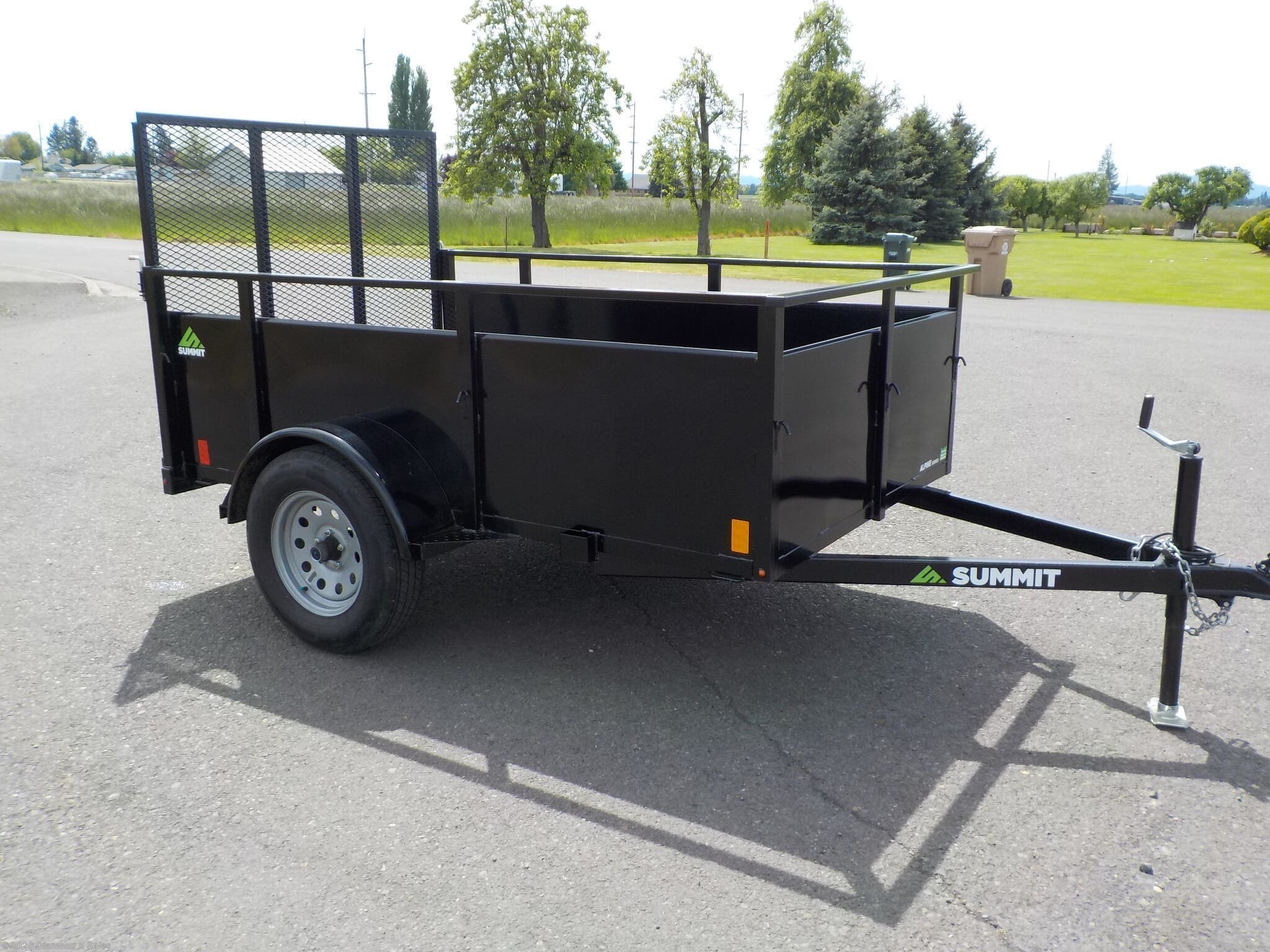 5x8 Landscape Trailer for sale | New Summit Trailer Alpine 5' x 8' 3K ...