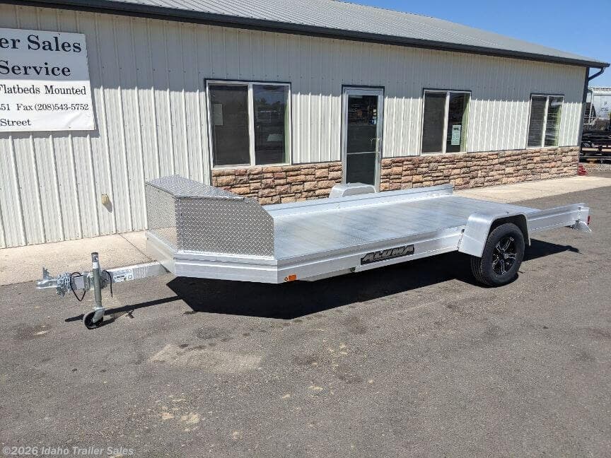 2026 Aluma UTR14S-R 78"x14' Aluminum Trailer with Front Toolbox
