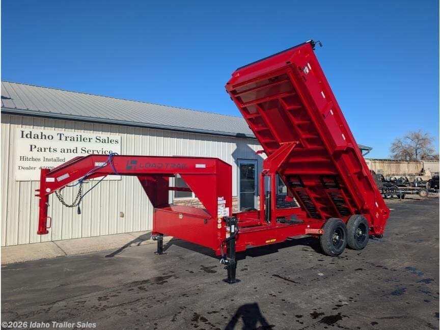 2026 Load Trail DG 83"x16' Low-Pro Gooseneck Dump Trailer 14K