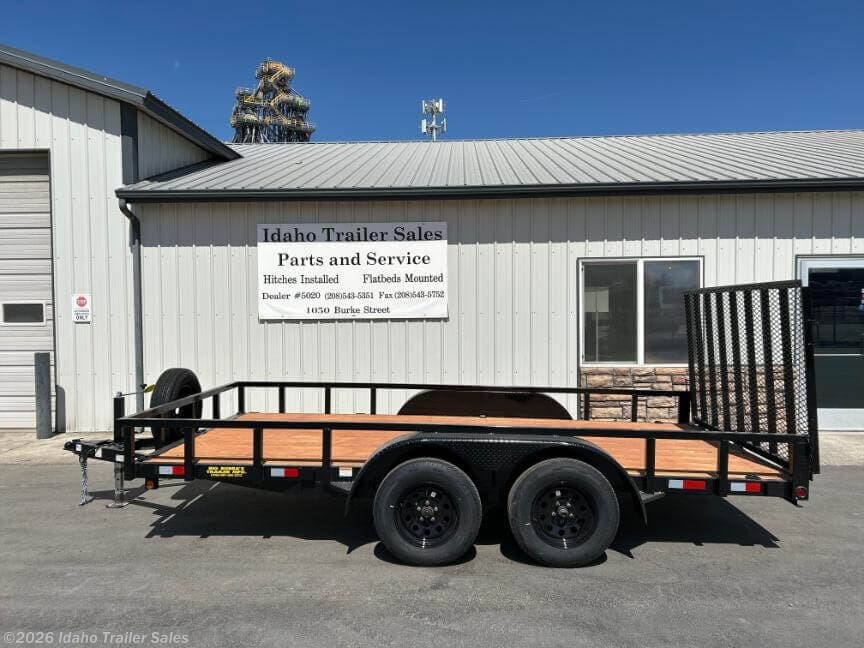 2026 Big Bubba's Trailers 83" x14' 5" Tandem Axle Utility Trailer - Pkg 3