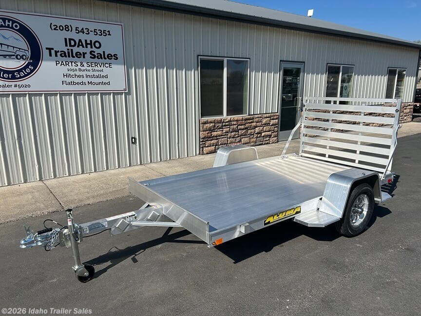 2026 Aluma 6310S-TG 63"x10' Aluminum Utility Trailer 2K