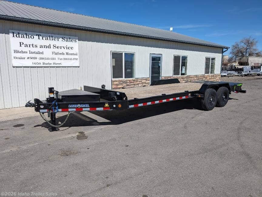 2026 Load Trail CB 83x22 Equipment Trailer Max Ramps 14K I-Beam Frame